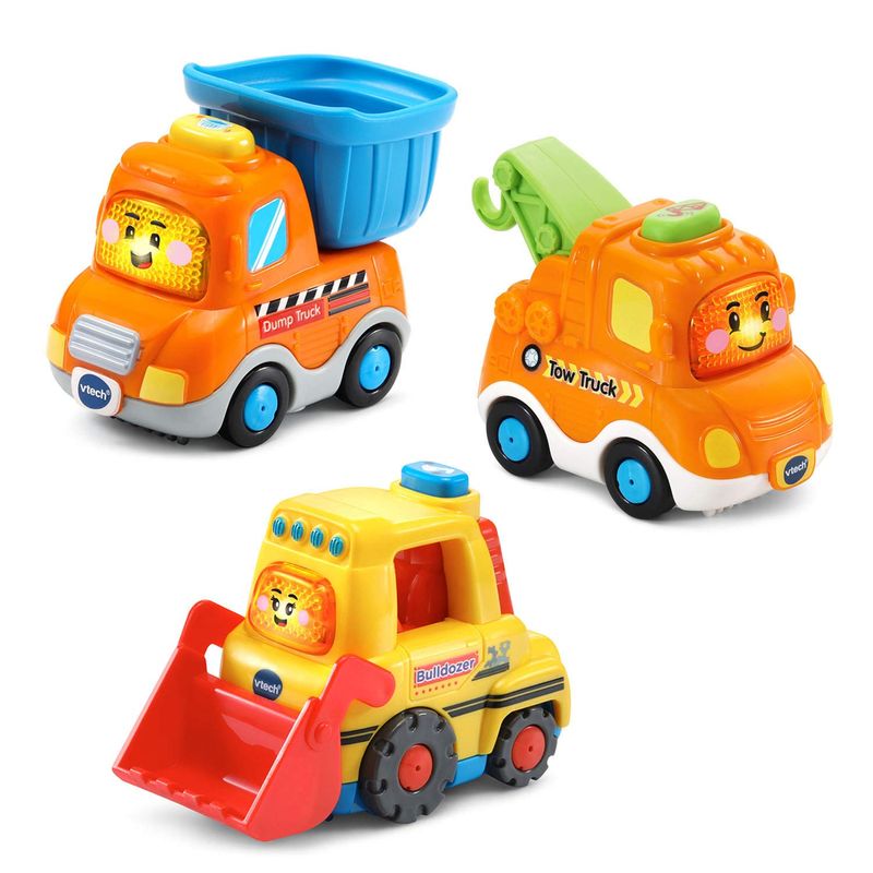 VTech Go! Go! Smart Wheels Construction Vehicle Pack - Online ...