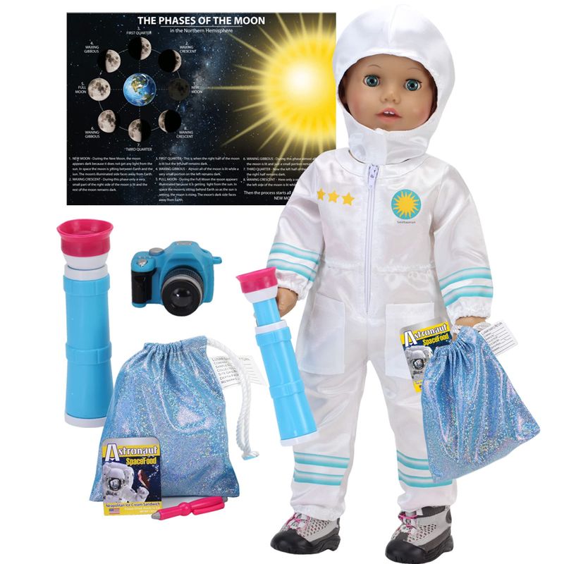 Sophia's 18" Doll 8 pc. Smithsonian STEM Career Collection Astronaut ...
