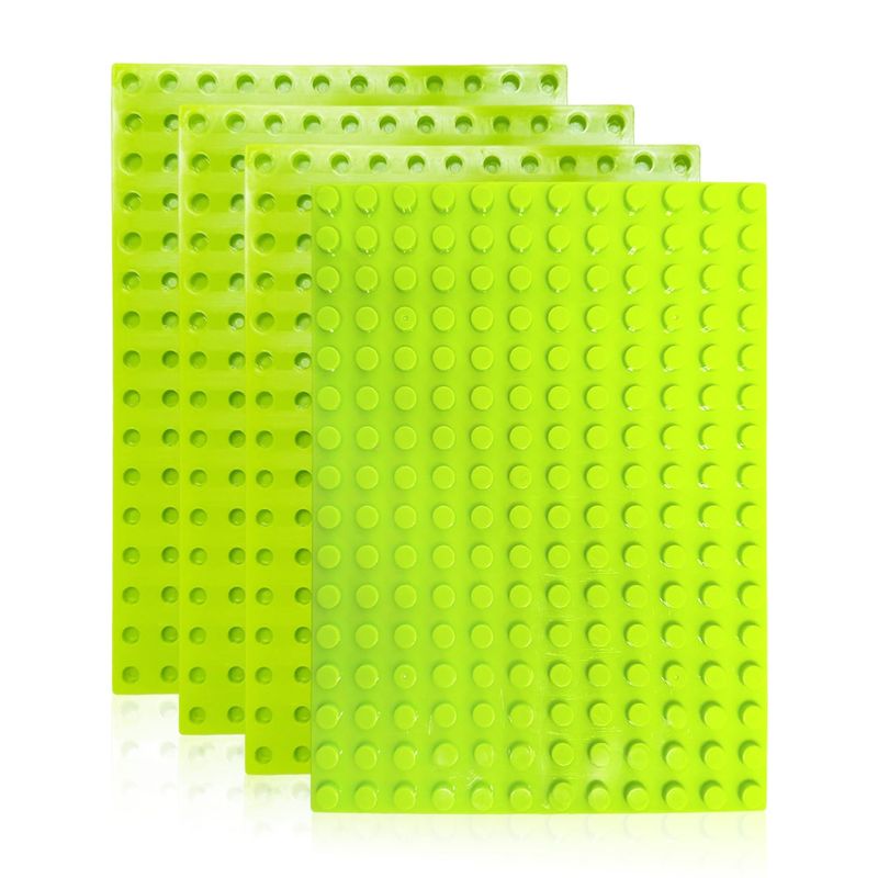 CVFRTT 4-Piece Building Block Base Plate, Children'S Educational Toys ...