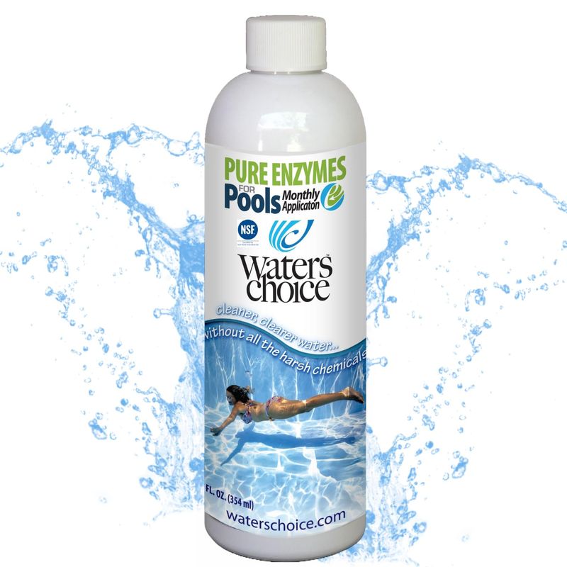 Pure Enzymes for Pools, Non-Toxic Monthly Natural Enzymes for Swimming ...