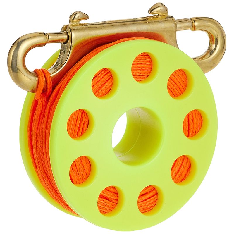 Scuba Choice Diving Yellow Compact Finger Spool 65ft Dive Reel- Orange Line - Online Marketplace ...