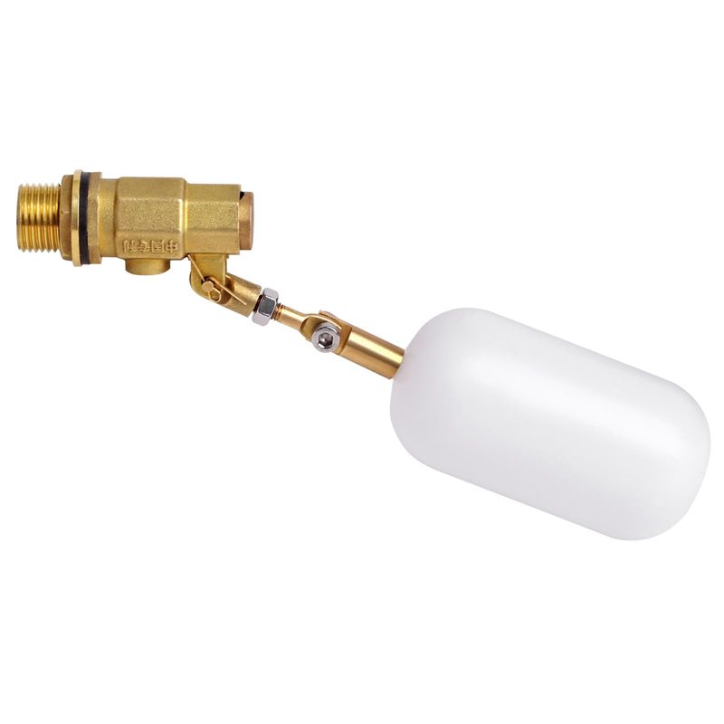 MUALROUS 2Pcs Brass Float Valve 1/2 Inch Water Float Valve with ...