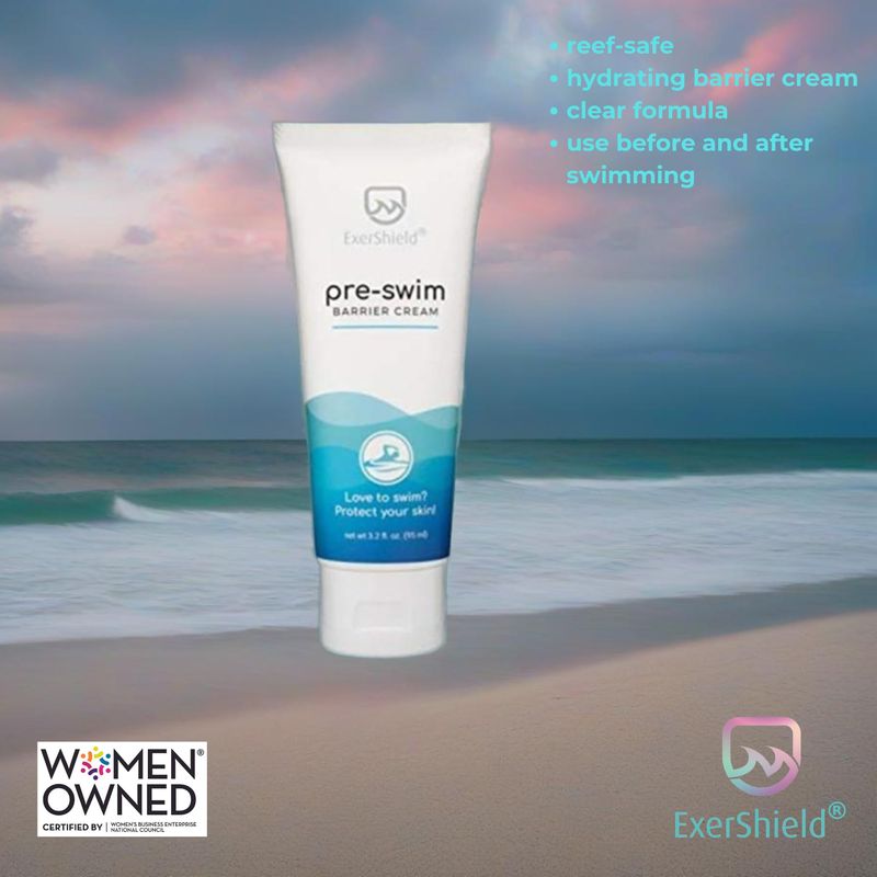Pre-Swim Lotion –Barrier Cream for Swimmers – Protects Skin from the ...