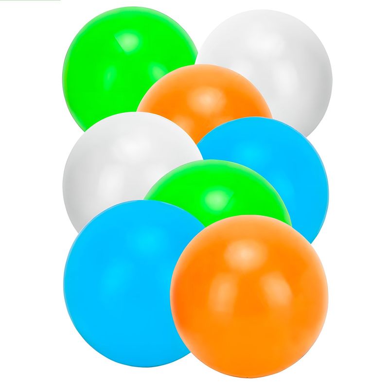 8Pcs Sticky Balls for Ceiling - Squishy Balls Sensory Balls Glow in The ...