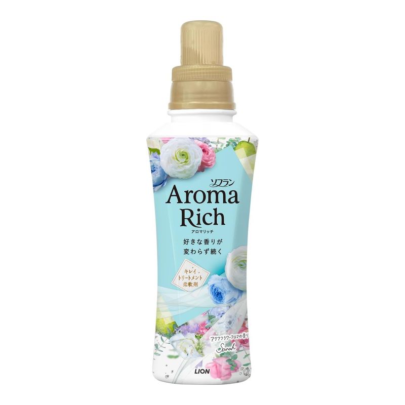 Soflan Aroma Rich Sarah Fabric Softener, Main Unit, 16.2 fl oz (480 ml ...
