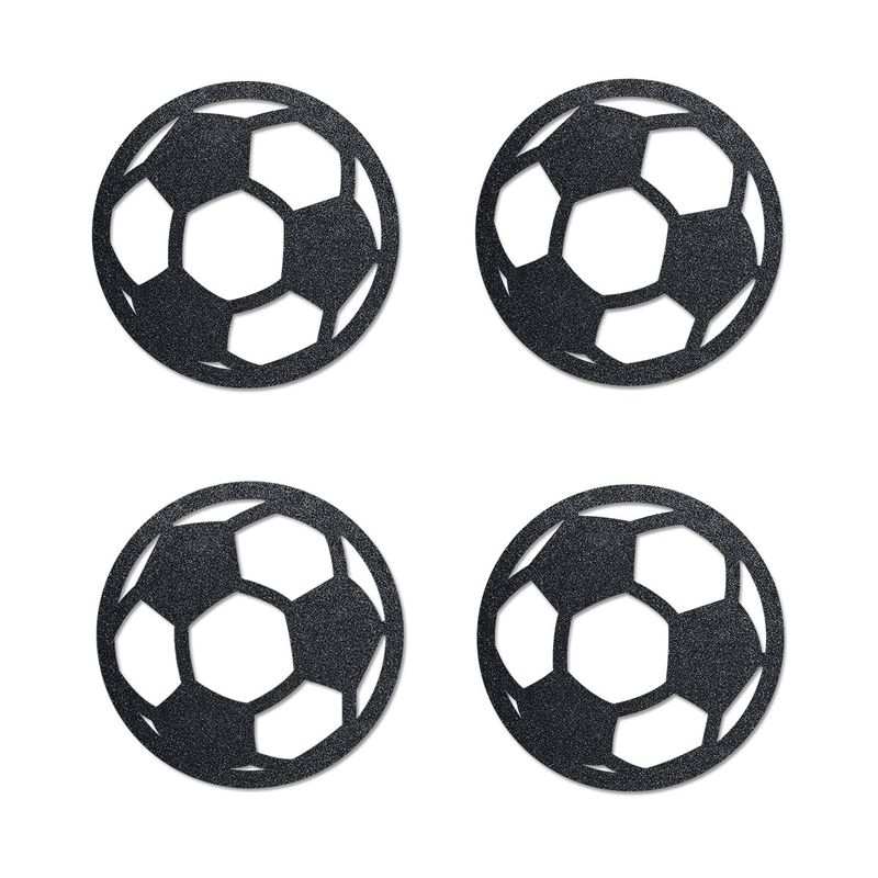 Soccer Ball Cut-outs, 12-Pack Table Topper Double-sided Sports Birthday ...