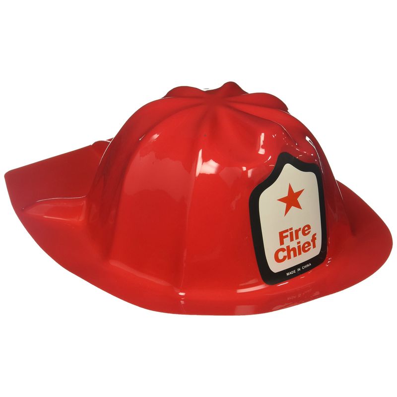 Rhode Island Novelty Plastic Firefighter Chief Hat (Set of 24) - Online ...