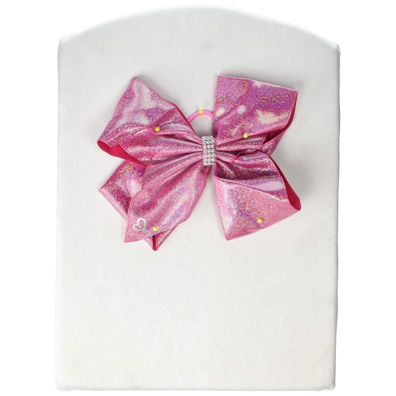 JoJo Siwa 11468218 Pink Glitter Hair Bow Pony Kids Accessory - Online ...