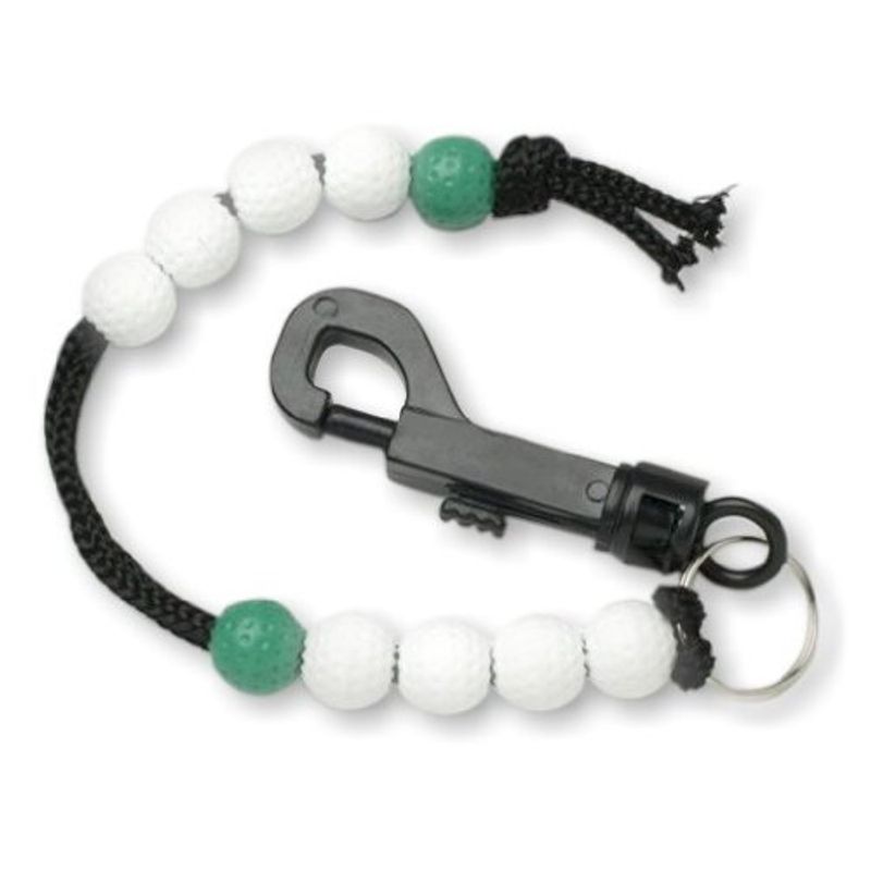 JP Lann Golf Beads Score Counter with Clip - Green/White/Black ...