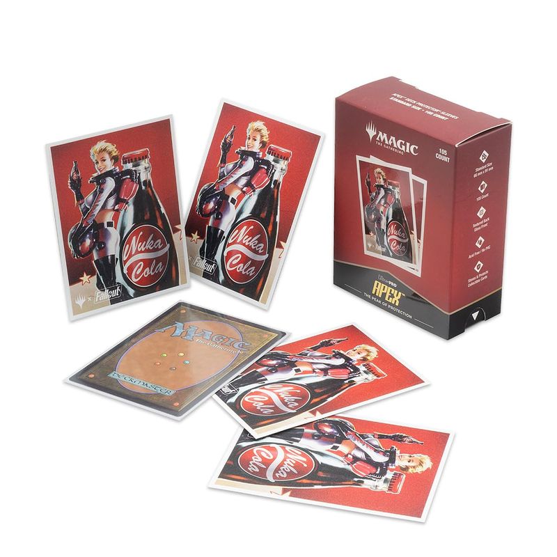 Ultra PRO - Fallout 105ct APEXⓇ Deck Protector Sleeves - Nuka Cola ...