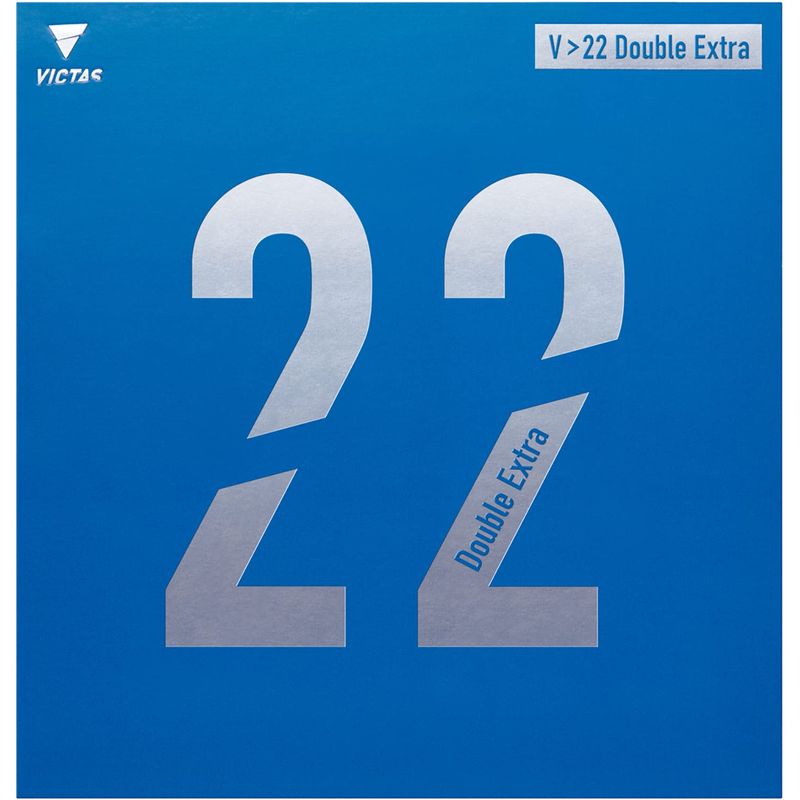 VICTAS 2.0 200070 Table Tennis Rubber V>22 Double Extra Soft Back Black (0020) - Online ...