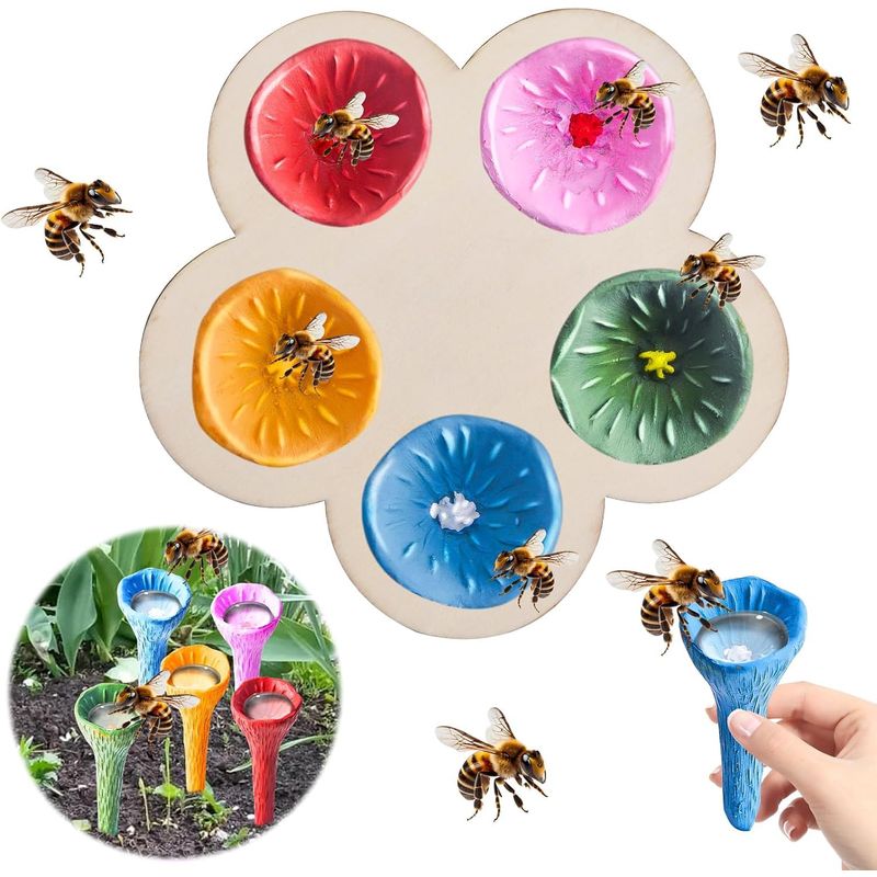 Bee Cup for the Garden, RoadLoo Bee Drinker Drinking Cup for Bees Water ...
