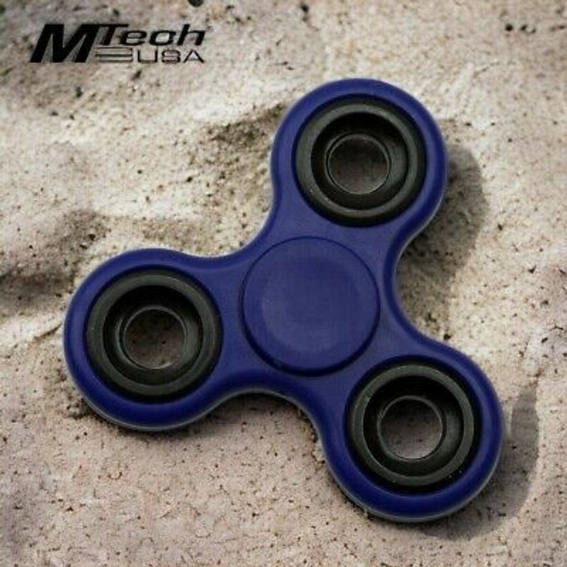 NEW Fidget Spinner Low-Cost Blue Stainless Steel Bearing MT-FSP003BL ...