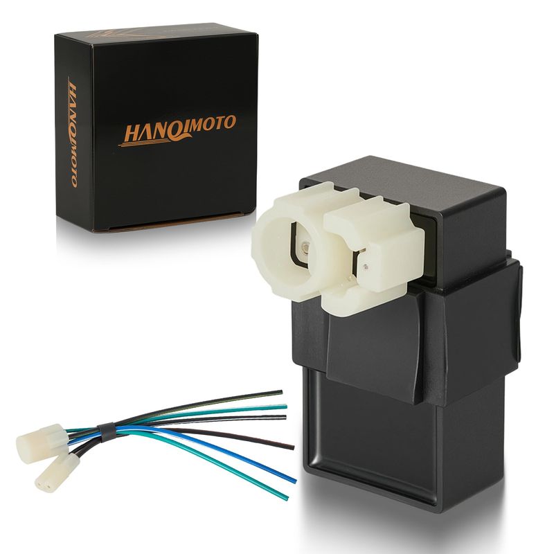 HANQIMOTO GY6 6 Pin AC CDI Box High Performance Racing Part for GY6 ...