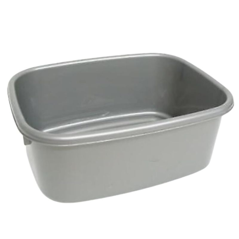 LUCY Unbreakable Rectangular Washing Up Bowls - Large 15-Inch & Small ...
