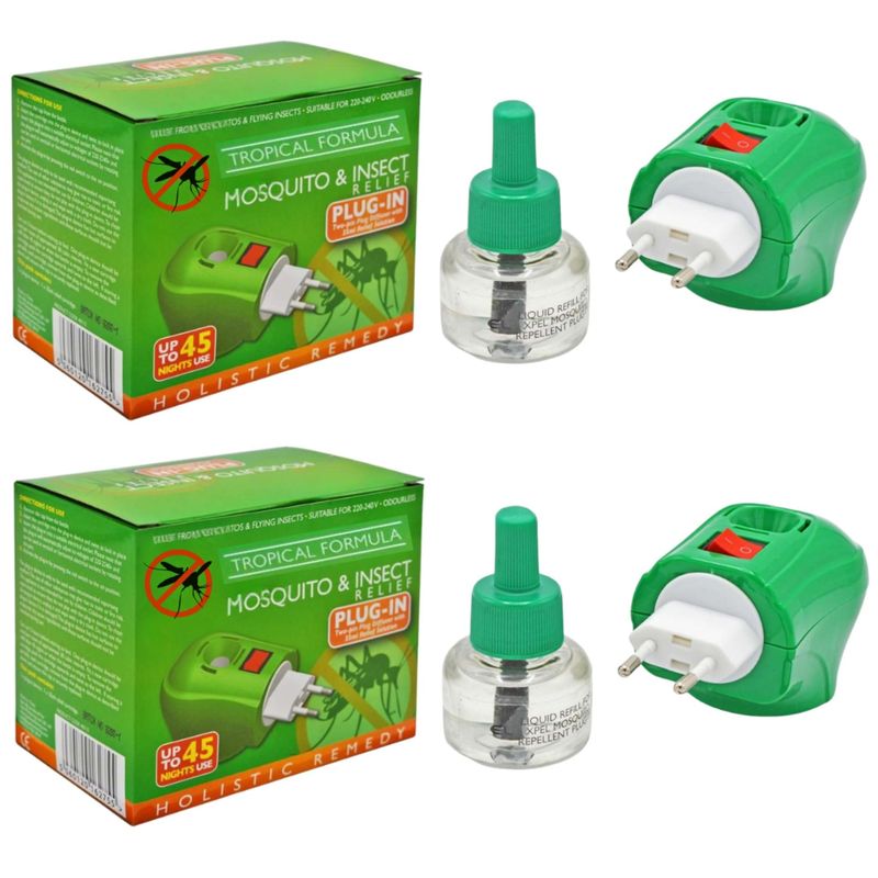 Plug-in Mosquito Repellent Plug-in Insect Killer for Home & Travel ...