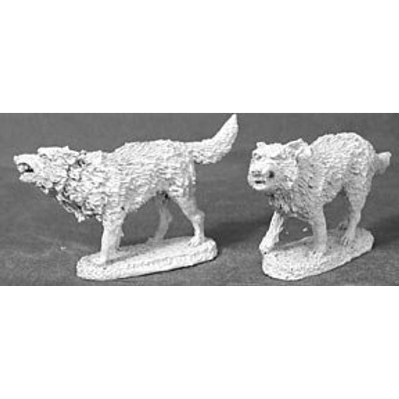 Reaper Dire Wolves Dark Heaven Legends Minature Figures - EveryMarket