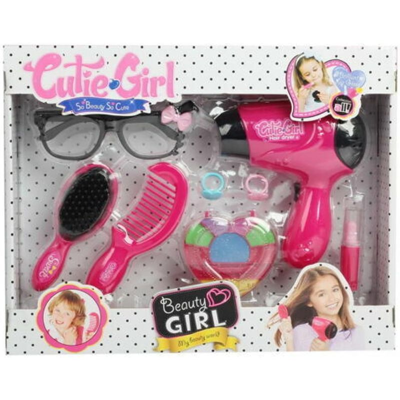 YSAMAX Girls Pretend Play Beauty Make Up Toy, Fashion Hair Styling ...