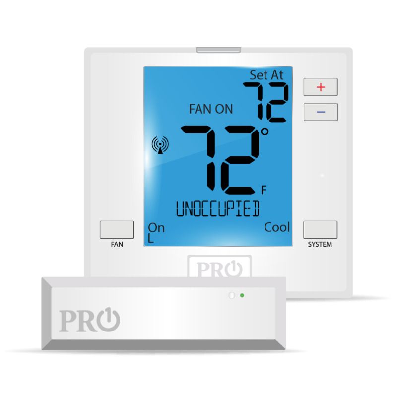Pro1IAQ T731W Wireless PTAC Non Programmable Thermostat - Online ...