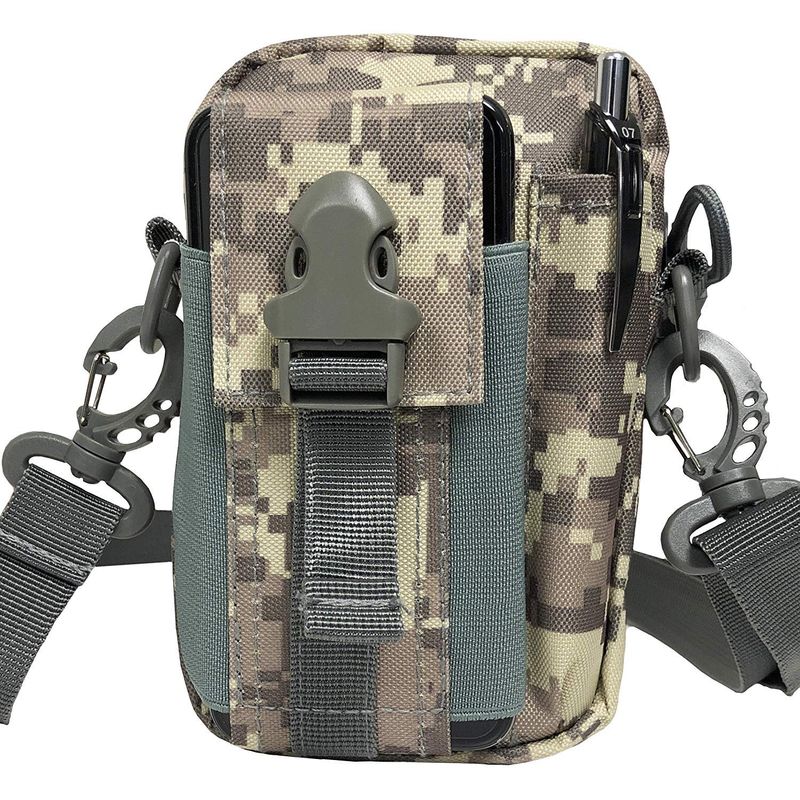 Hiking Utility Bag Case, Agoz Molle Pouch for Garmin GPS Montana 680 ...