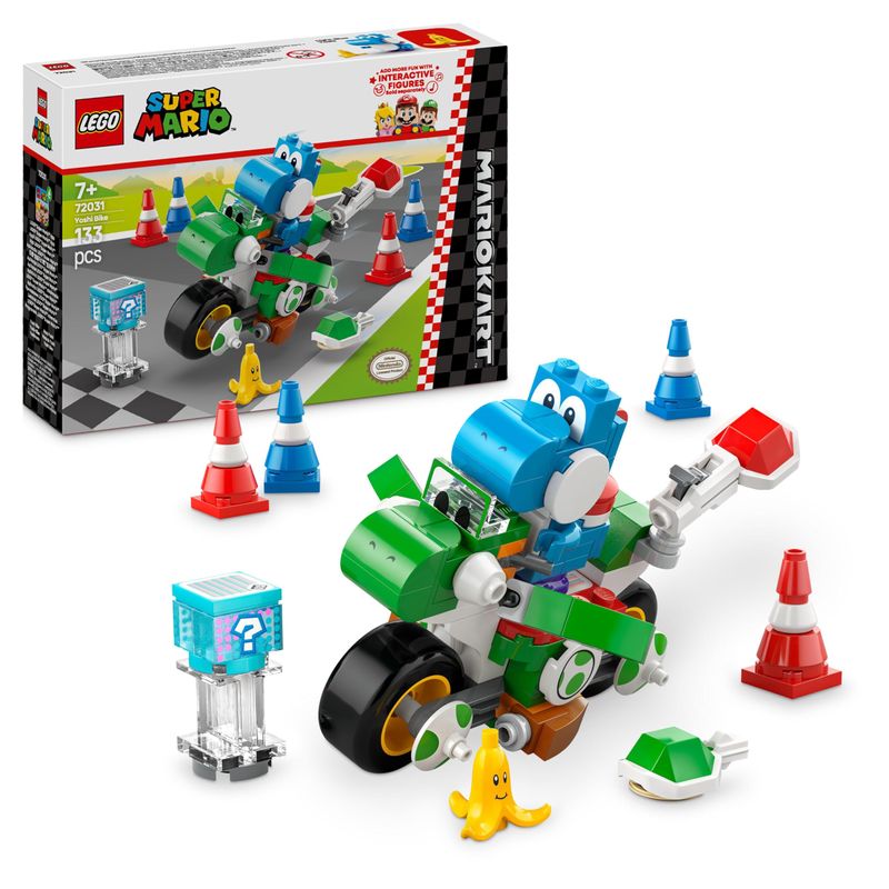 LEGO Super Mario: Mario Kart - Yoshi Bike, Nintendo Adventure ...
