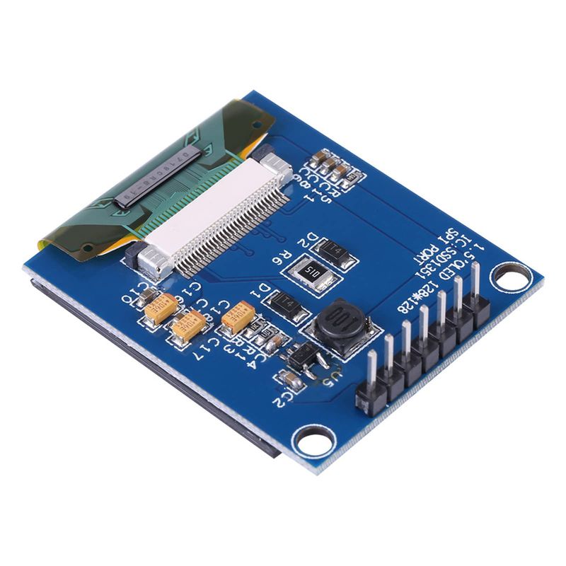 1.5inch Display Module Terminal OLED Display, OLED Module Blocks Sensor ...
