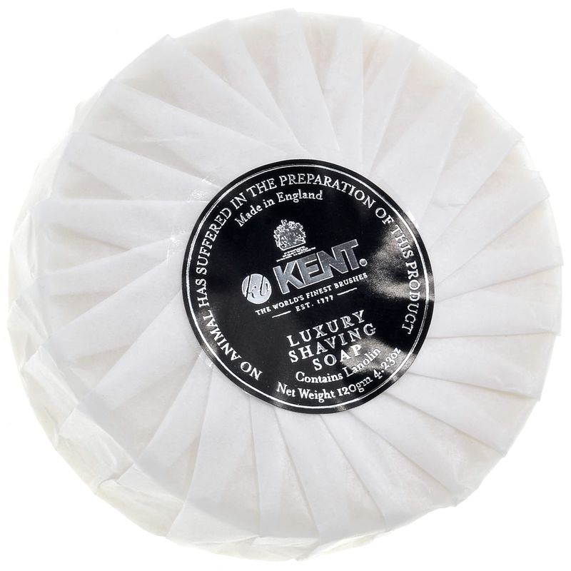Kent Mens Luxury Shaving Soap Bar - 120g (PACK OF 1) - Online ...