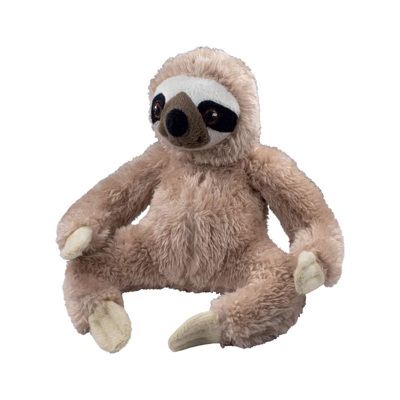 EcoBuddiez - Sloth from Deluxebase. Small 15cm Soft Plush Animals Made ...
