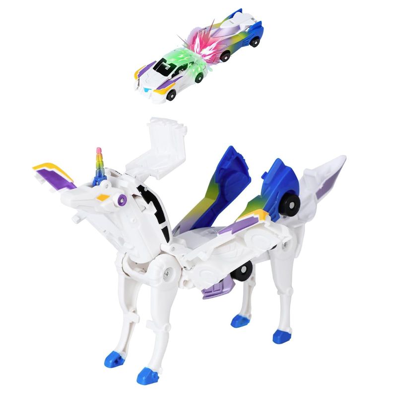 FOTN Two Car Transform Unicorn，Unicorn Car Transformer Toy，Cars That ...