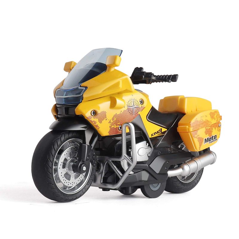 MING YING 66 Police Motorcycle Toy - Pull Back Toy Motorcycle with ...