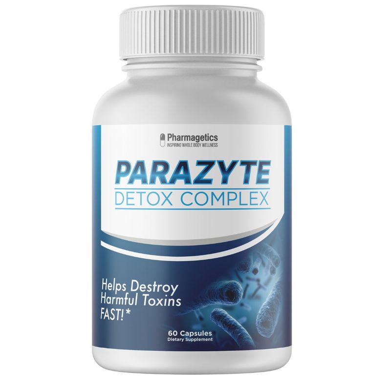 Parazyte Detox Complex Powerful Parasite Cleanse for Humans 60 Capsules ...