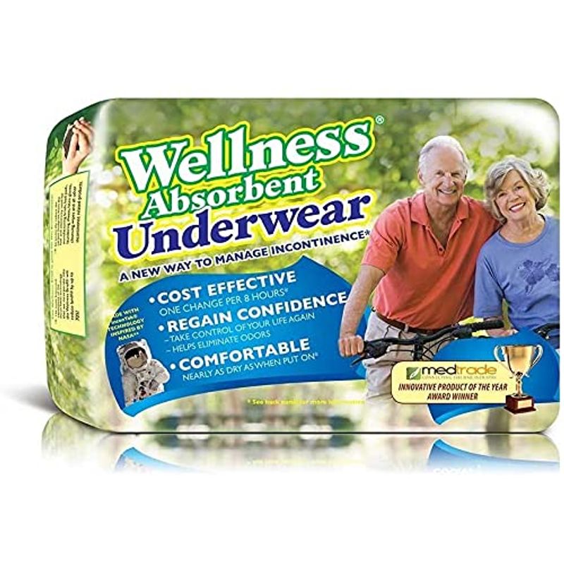 Unique Wellness Absorbent Underwear (Pull-Ups) Size Large (30"–40 ...