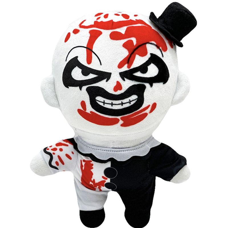 UAZIHEEY Clown Plush Doll Black White Killer Clown Plushies Stuffed ...