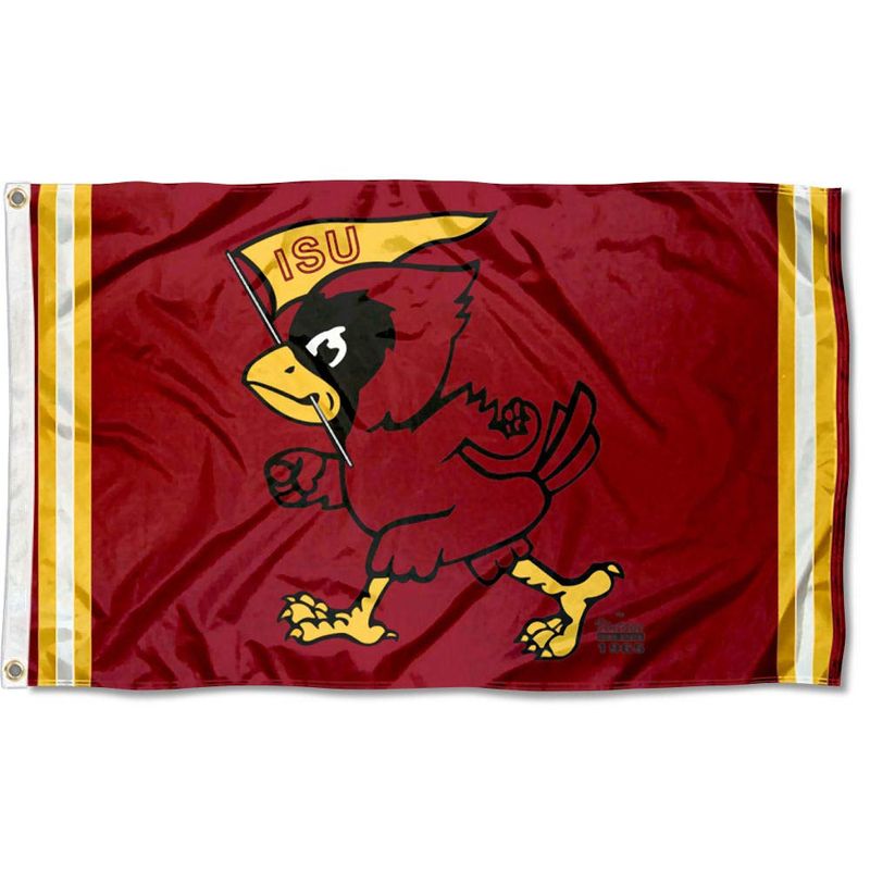 Iowa State Cyclones Vintage Retro Throwback 3x5 Banner Flag - EveryMarket