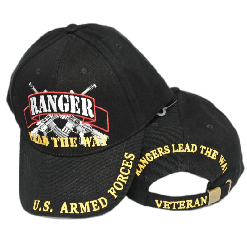 United States Army Rangers Lead The Way Black Hat Cap USA - Online ...