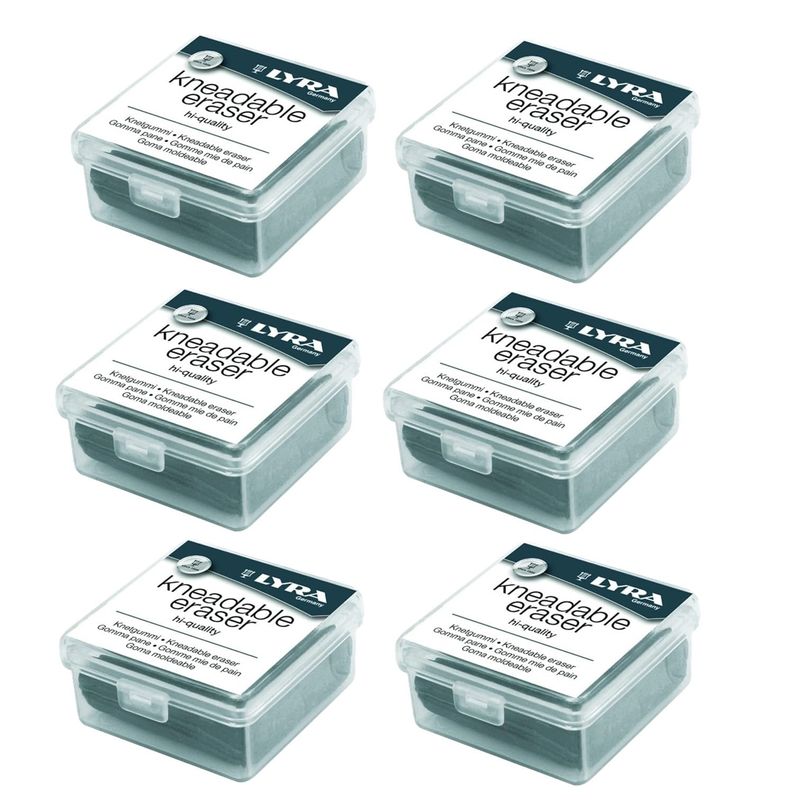 Lyra Drawing Art Kneading Erasers - Gray, Artist Drawing, Art Eraser ...