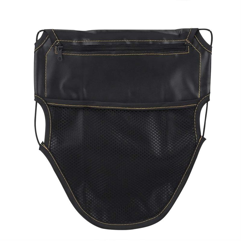 KIMISS Motorcycle Under Seat Bag, PU Leather Motorcycle Scooter Under ...