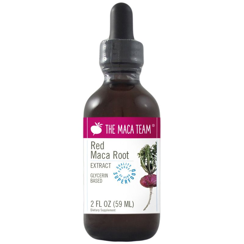 Red Maca Liquid Extract - Alcohol Free - Made from Red Maca Roots from ...