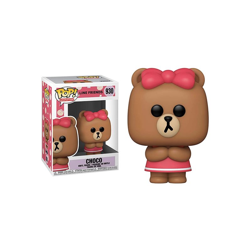 Funko POP! Animation: Line Friends- Choco, Mehrfarben, One Size ...