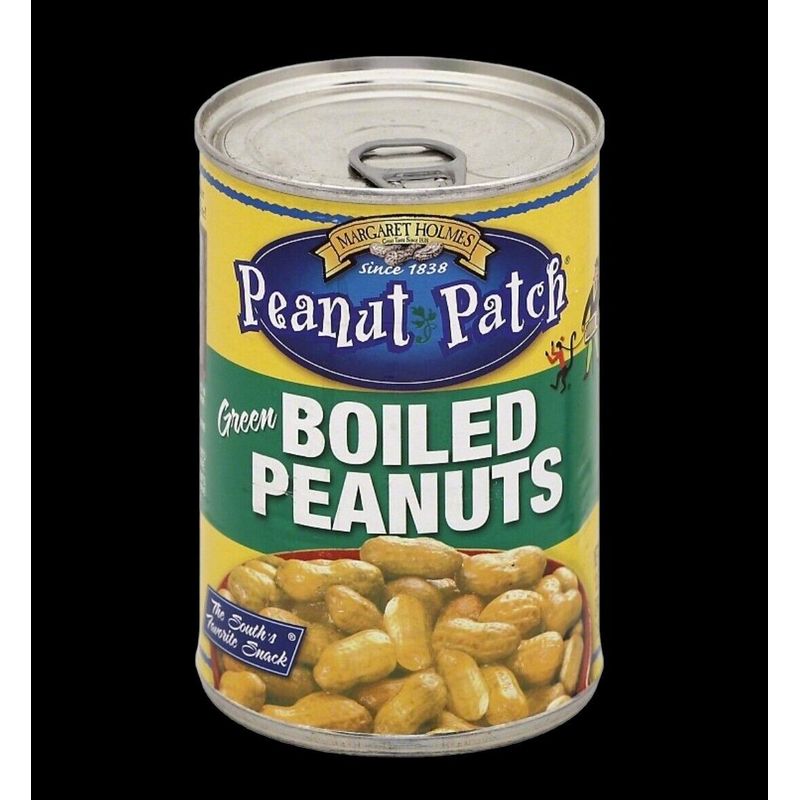 Peanut Patch Green Boiled Peanuts 13.5oz Cans A Southern Favorite - EveryMarket