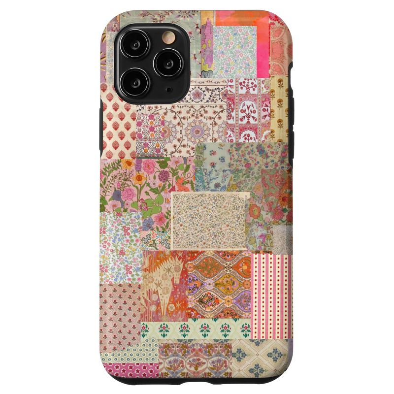 iPhone 11 Pro Cottagecore Patchwork Floral Collage Case - Online ...