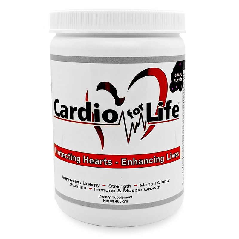 CardioForLife - 16 oz. Powder w/ AstraGin - Grape Flavor - Online ...