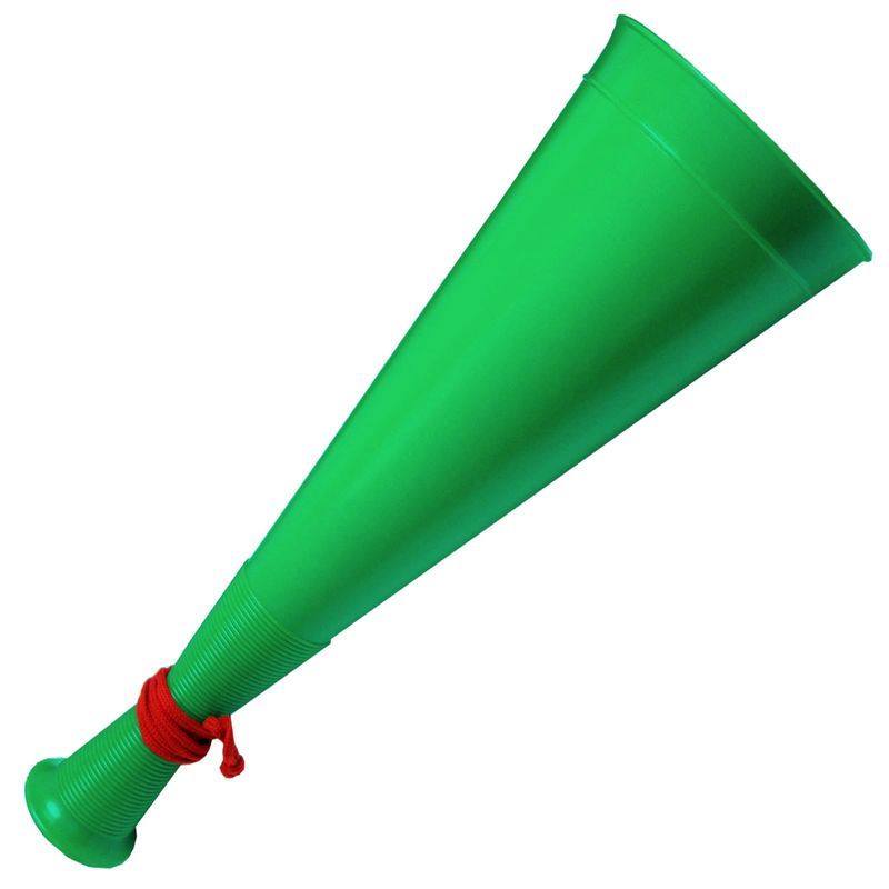 Promo Long Big Megaphone, Green, 20.1 inches (51 cm), String Included ...