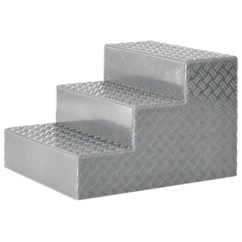 Silver Wrestling Ring Stairs for Wrestling Figure Rings - Online ...