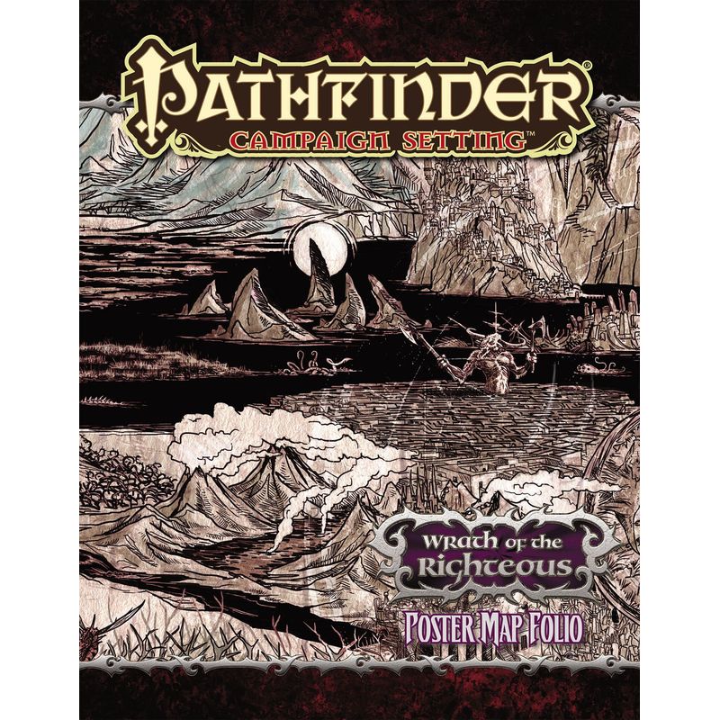 Pathfinder Campaign Setting: Wrath of the Righteous Poster Map Folio ...