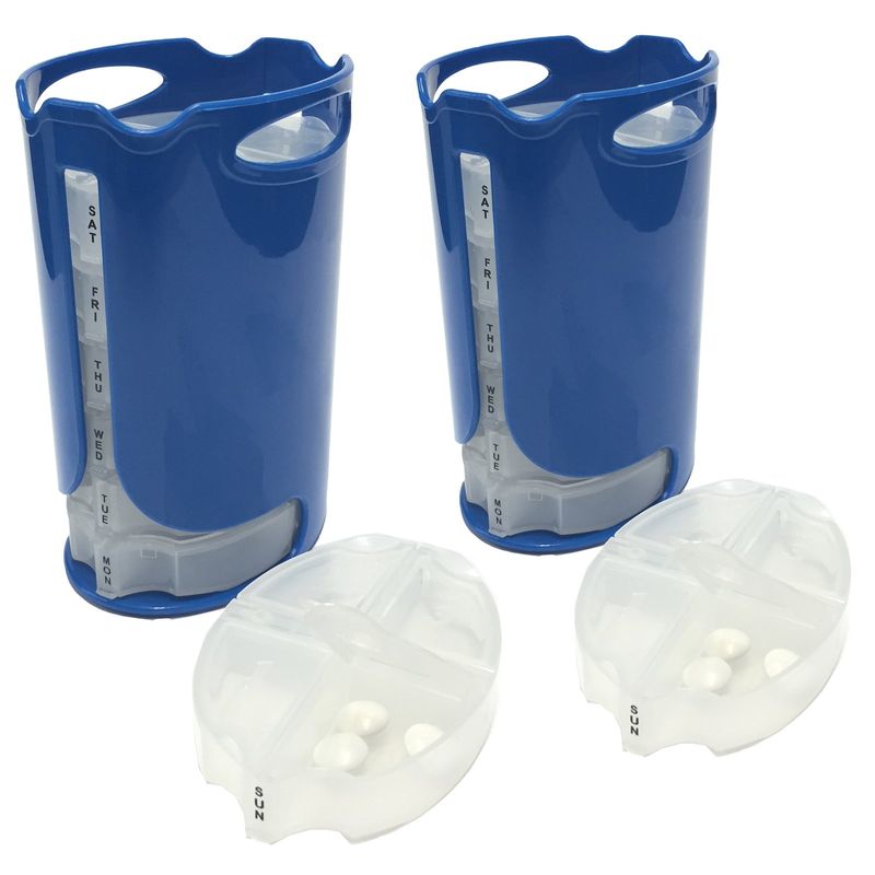 Medisure Healthcare Medication Pill Tablet Weekly Organiser Tower ...