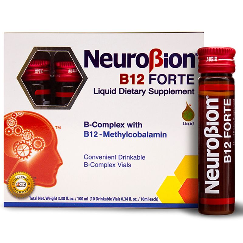 Neurobion B12 Forte, B Complex 10 Vials FOR MIND AND BODY - Online ...
