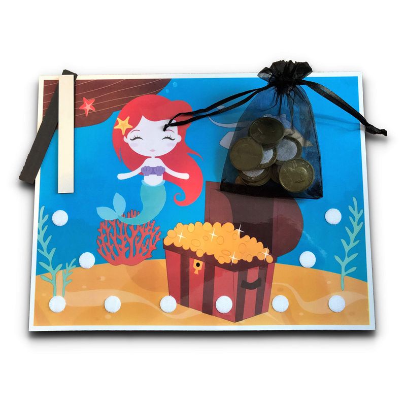 Behavior Chart for Kids, Help Your Mermaid Collect Treasure, Complete ...