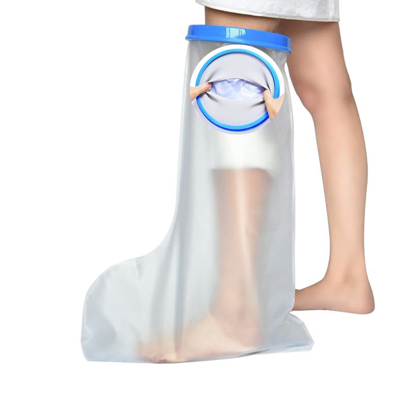 Waterproof Leg Cover for Shower, Cast and Bandage Protector for Bathing ...