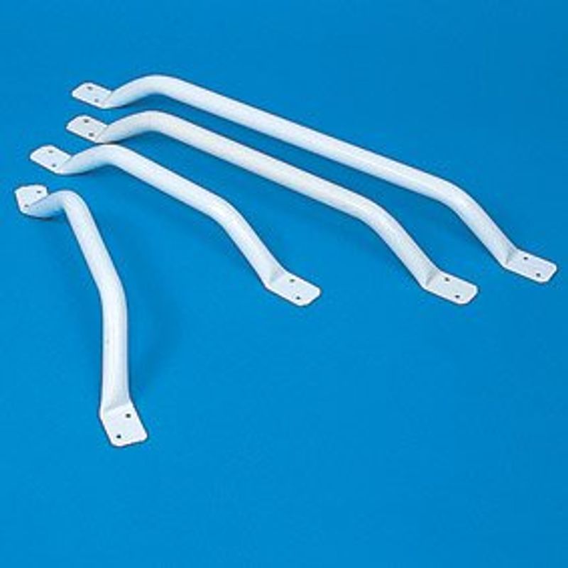 Motionperformance Essentials White 12 Inch Plastic Coated Steel Helper ...